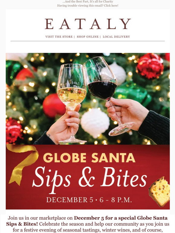 Eataly: A Night of Holiday Sips & Bites | Milled