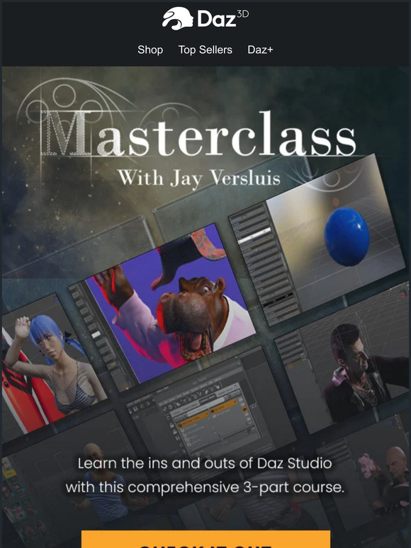 DAZ 3D: Introducing the Daz Masterclass | Milled