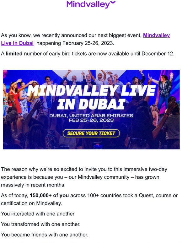 Mindvalley: Why connections matter | Milled