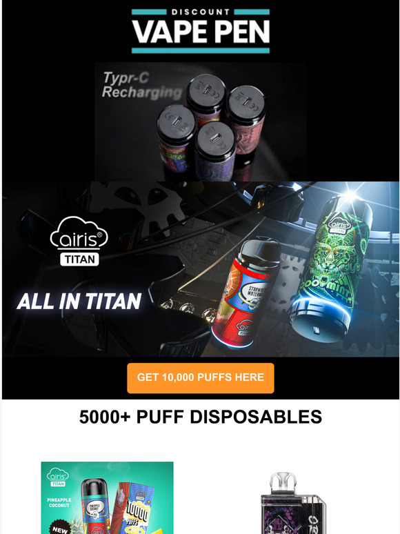 Discount Vape Pen: Holy Sh!t 10,000 PUFFS 😱 | Milled