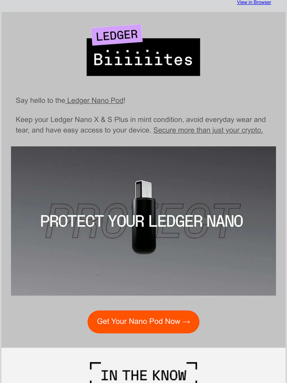 Ledger: Ledger Op3n Is Approaching. Are You Ready? | Milled