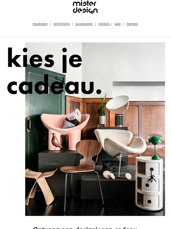 MisterDesign: Ontvang een iconic gift bij je bestelling | Milled