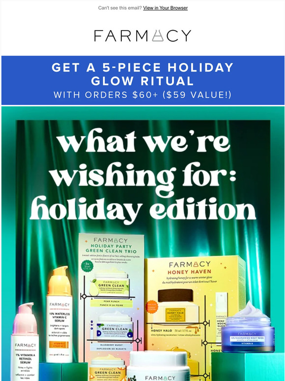 Farmacy Beauty: Our holiday most wanted list | Milled