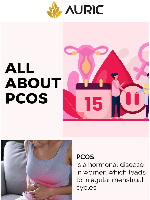 Auric IN: PCOS, Causes, and Symptoms | Milled
