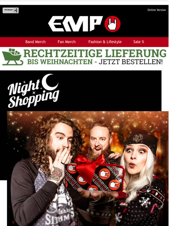 EMP: 🌙 Late Night Shopping: -20% gibt's bis 24 Uhr! | Milled