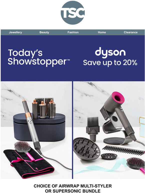 The Shopping Channel: Double Today’s Showstopper™ - Dyson & Amber ...