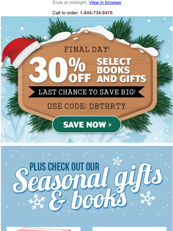 Daedalus Books: Ends TONIGHT: 30% Off Gifts | Milled