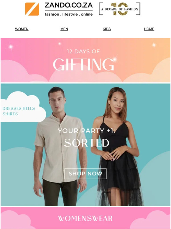 Zando: 🎁 You're Invited 💃 Glam up your party with these looks | Milled