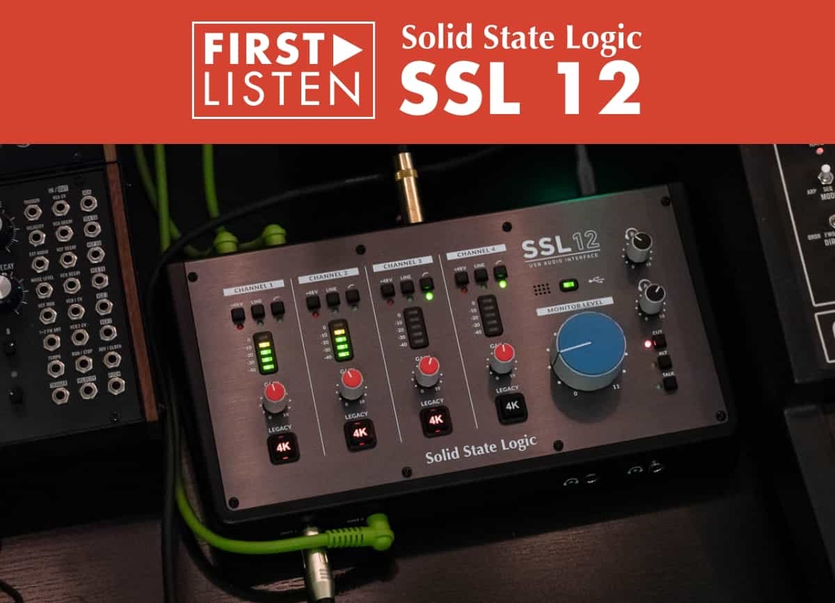 Vintage King Audio: Meet The New SSL 12 Audio Interface | Milled