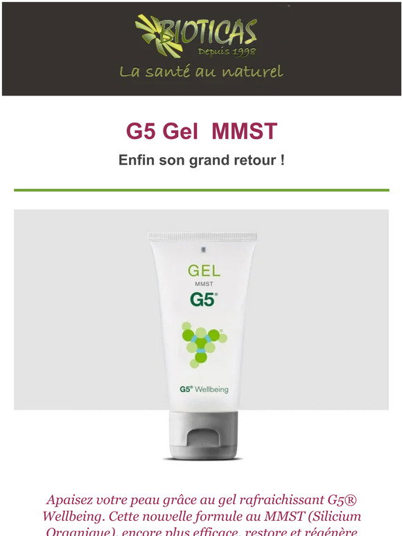 Bioticas: Le Grand Retour du Gel G5 ! Je fonce 👈 | Milled
