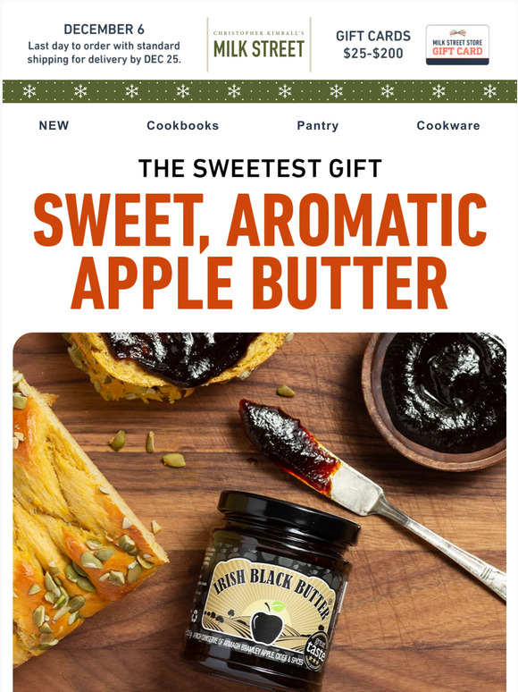 Milk Street Kitchen: Irish Black Butter is Truly Worth the Hype | Milled