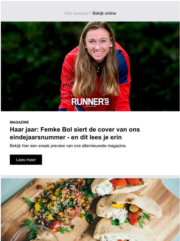 Runner's World: Haar jaar: Femke Bol siert de cover van ons ...