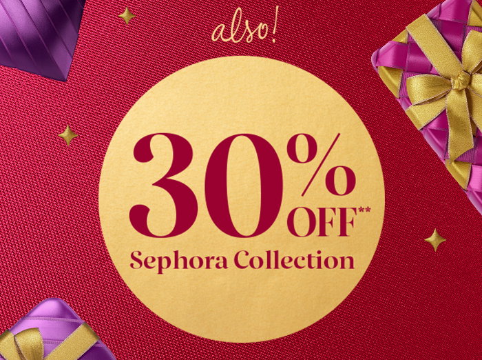 Sephora: We’re treating you to two discounts (30% off Sephora ...