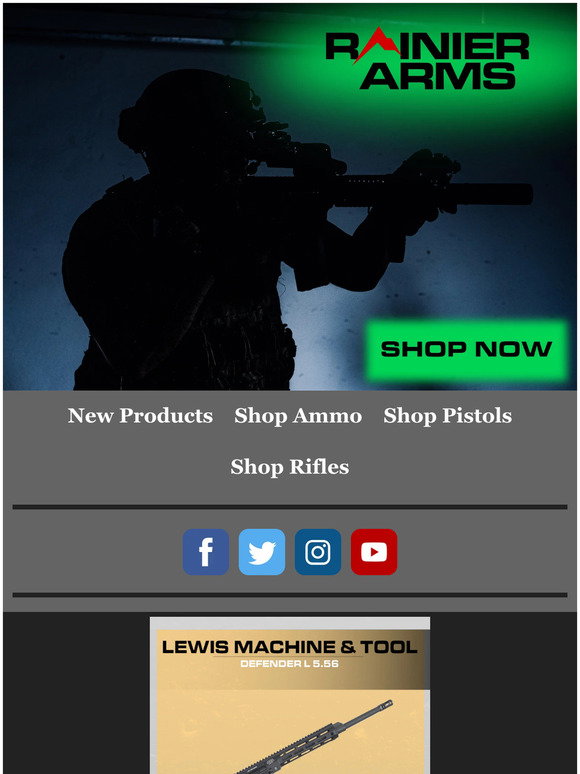 Rainier Arms: BIG NAMES ARE BACK... NOVESKE, BCM, B.E. MEYERS, LMT AND ...