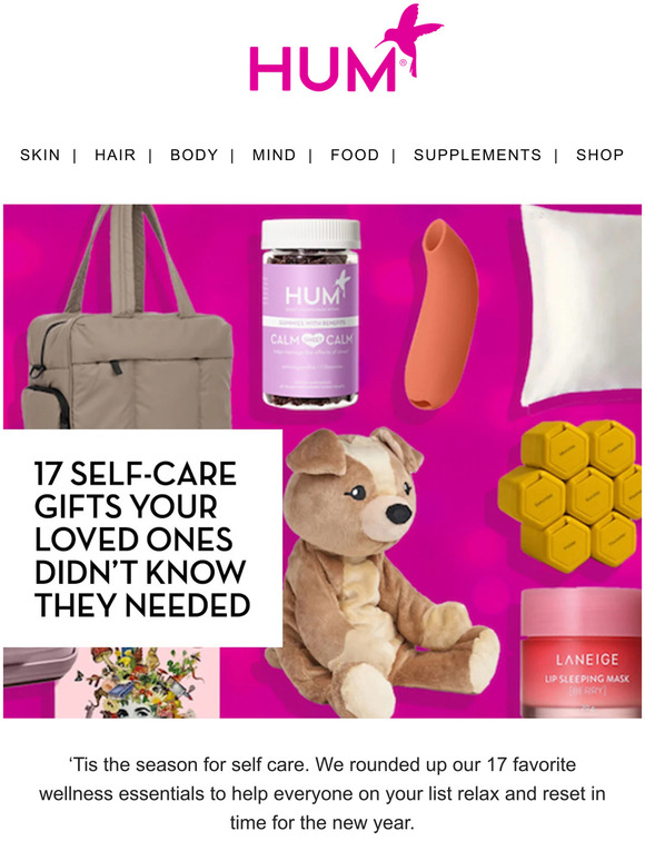 HUM Nutrition: The ultimate self-care gift guide for last-minute ...