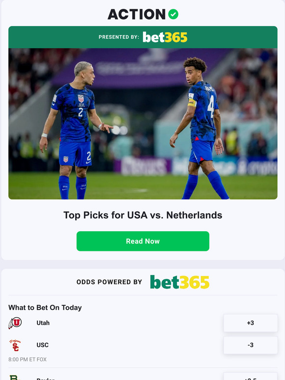 Action Network: Smartest Way to Bet Team USA | Milled