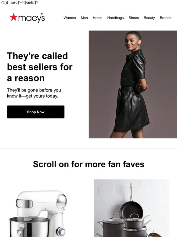 Macy's: These were made for you - let's get 'em home | Milled