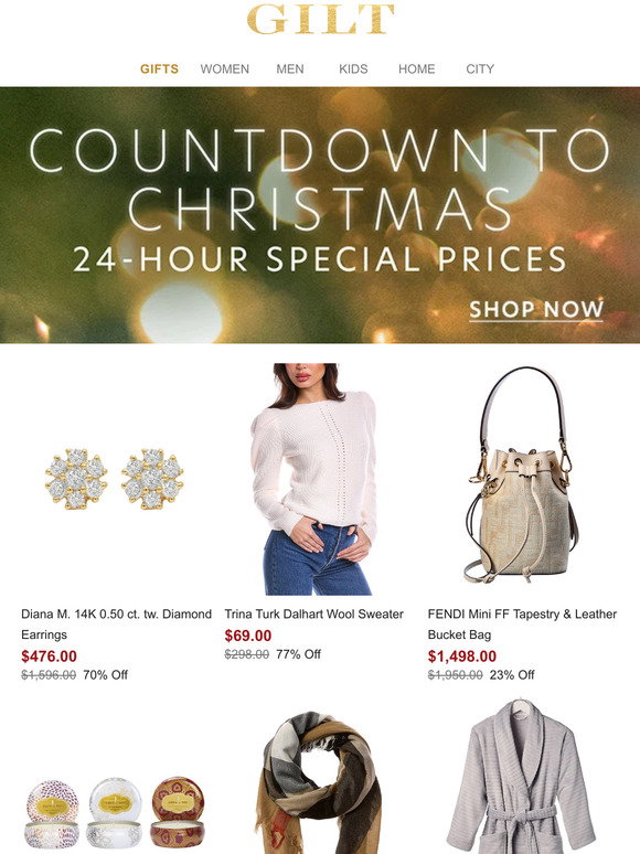 Gilt: 24-HR Special Prices > 3 Saturdays to Go | Milled