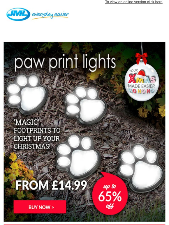 JML: Magic footprints to light up Christmas | Milled