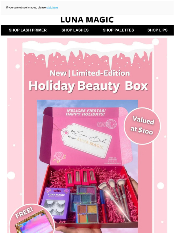 Luna Magic: NEW Limited Edition Holiday Beauty Box 🎁 | Milled