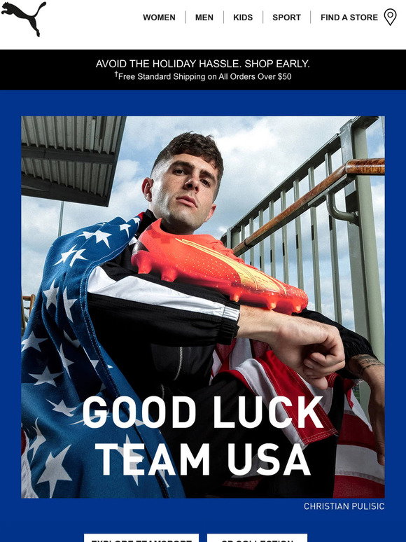 Puma: Good Luck Team USA | Milled