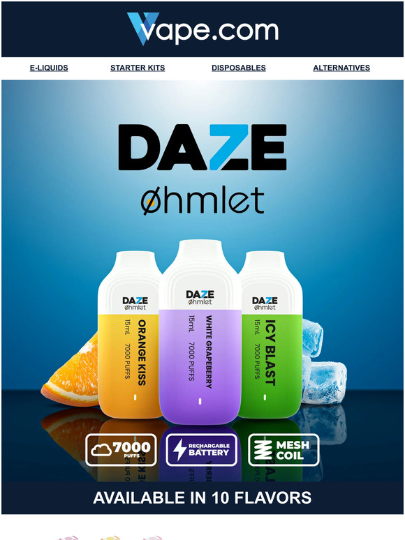 Vape.Sale: In Stock: Daze OHMLET Disposables💨 | Milled
