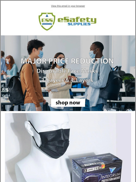 eSafety Supplies: MAJOR PRICE REDUCTION // Integrum & KN95 Disposable ...