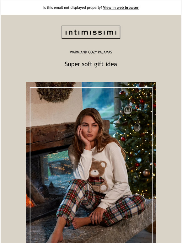 Intimissimi: Holiday PJs and slippers, the softest gift idea for you or ...