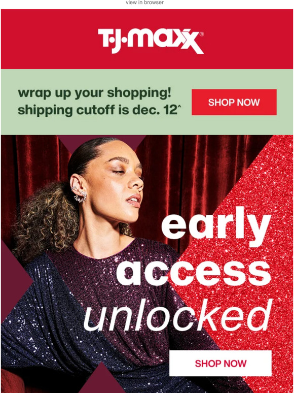 TJ Maxx: EARLY ACCESS?! You bet. 🤩 | Milled