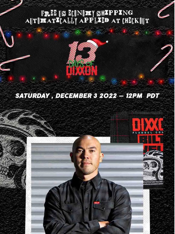 Dixxon Flannel Co.: DAY 3 COLLECTION IS HERE 🎅🏽 | Milled