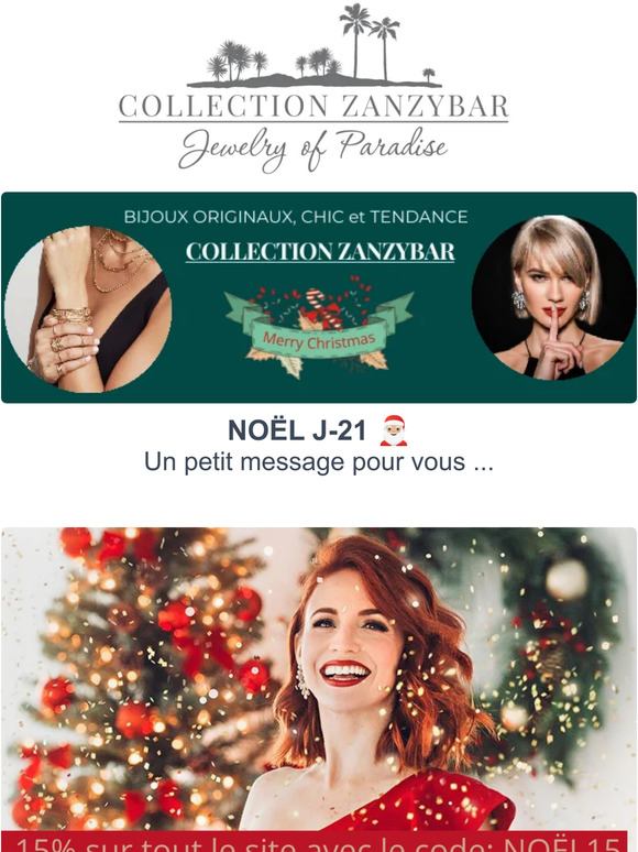Collection Zanzybar: J-21 c'est le moment de choisir vos bijoux😉 ️🎄et ...