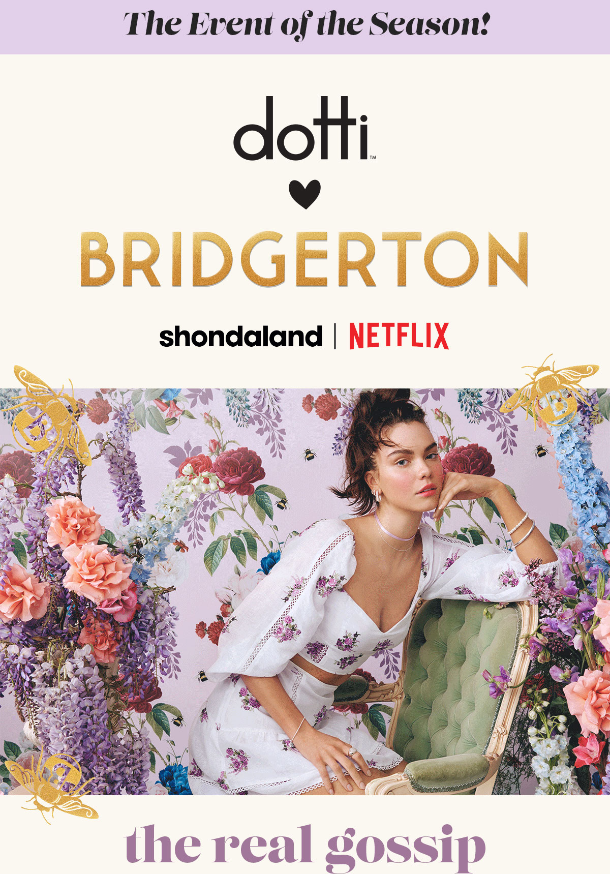 Dotti: Top gossip - the must-have Dotti 🖤 Bridgerton collection | Milled