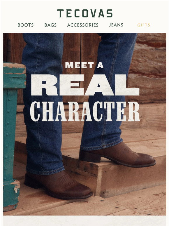 Tecovas: Broad square toe is here in Cafe goat | Milled