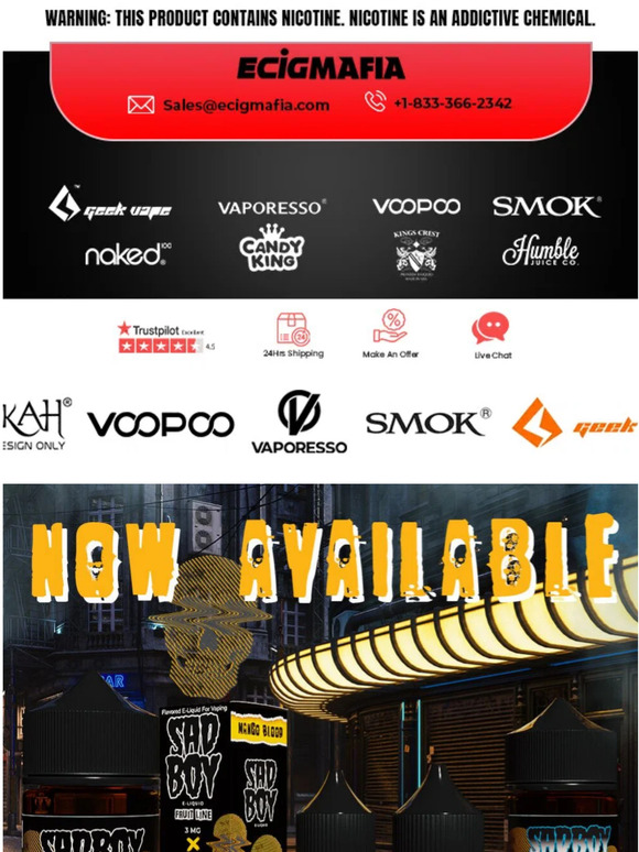 ECigMafia: Sadboy's new Flavors are a MUST-TRY! | Milled