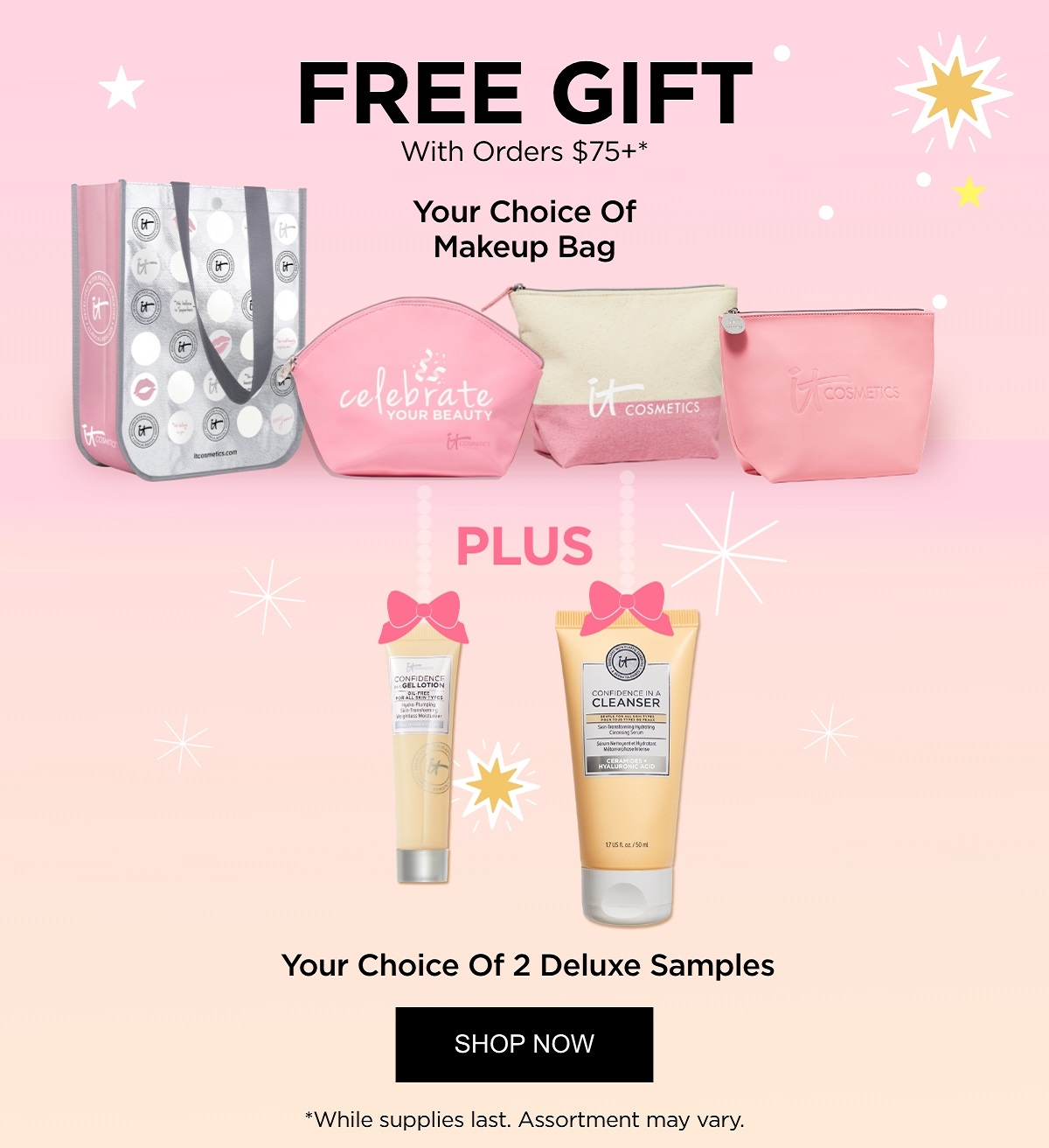 IT Cosmetics: FREE Gift! Including Deluxe-Sized Confidence In A Cream ...