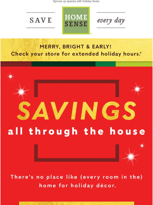 Homesense: Wonder + savings in every room. | Milled