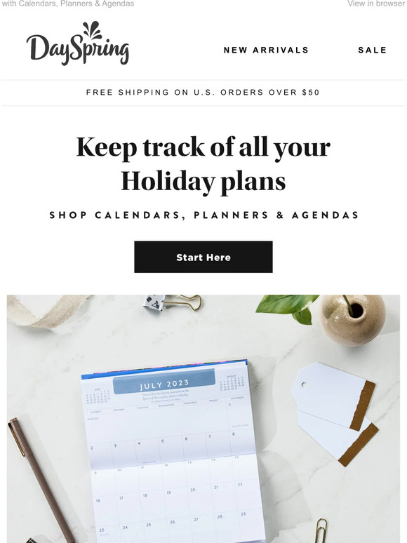 DaySpring: Inspiration for Every Day of the Year | Milled