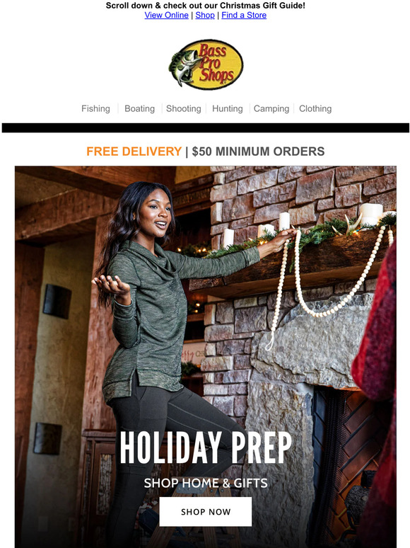 Bass Pro Shops: Holiday Food, Décor, & More! | Milled