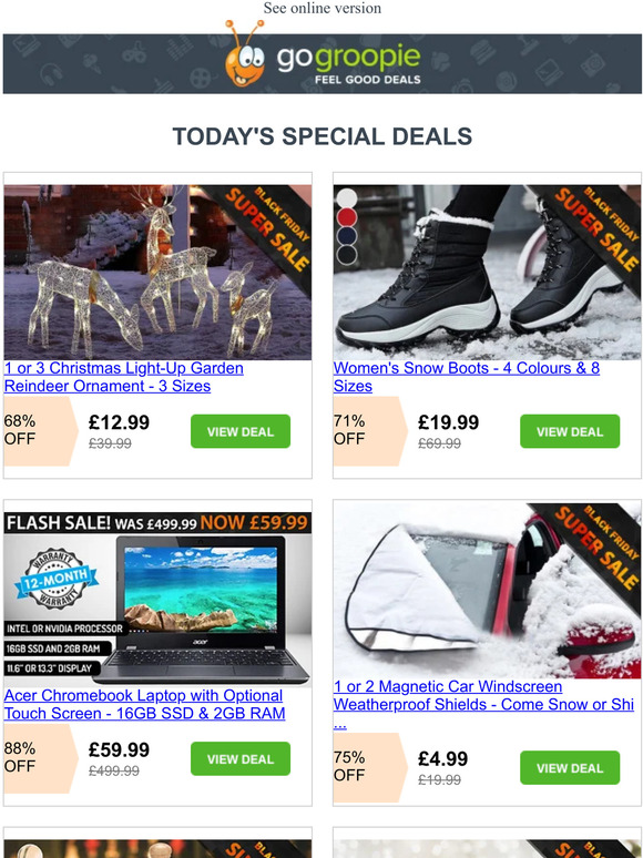 Go Groopie: We're sorry... 😰 We didn't share these with you sooner ...