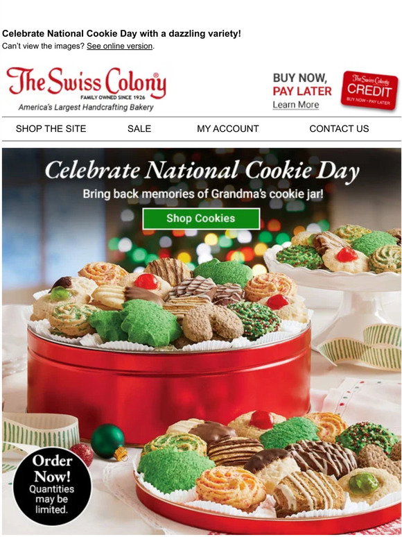 Swiss Colony: Get Out Your Best Cookie Jar | Milled