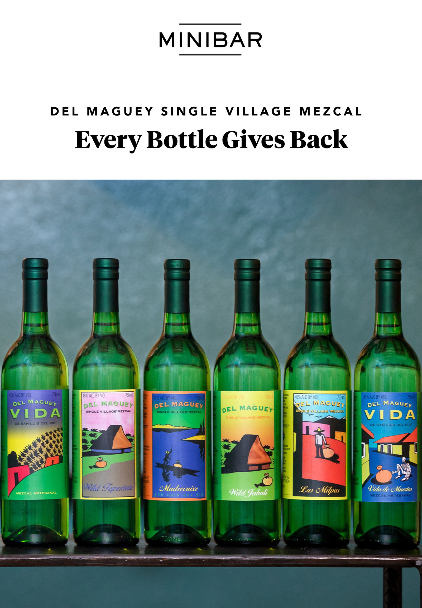 Minibar Delivery: Del Maguey Single Village Mezcal | Milled