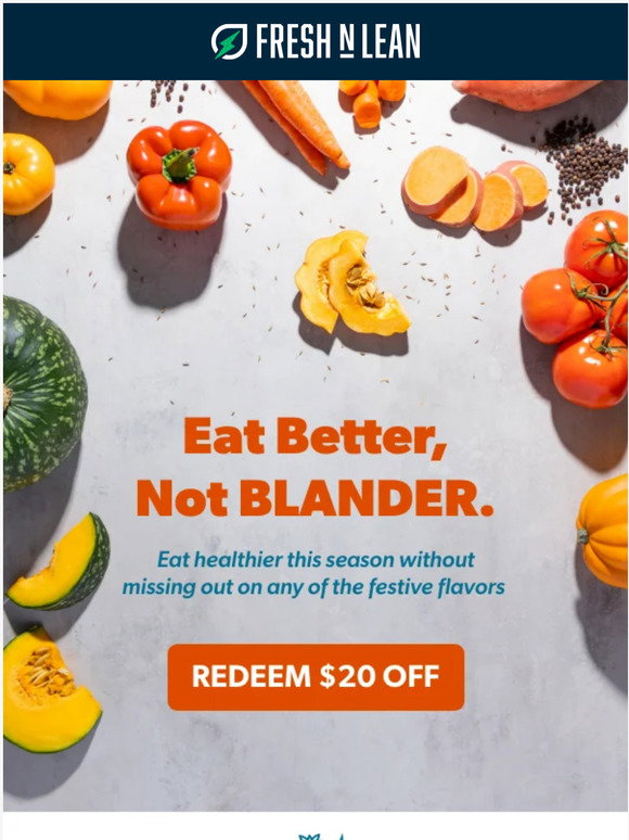 Fresh n' Lean: Eat BETTER, not blander this season - All New Meals ...