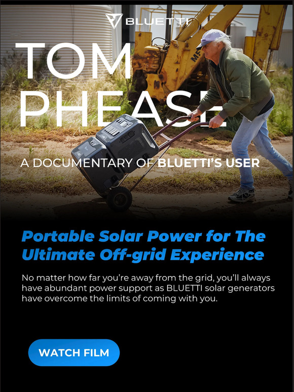 Bluetti Power Inc: TOM PHEASE documentary about BLUETTI | Milled