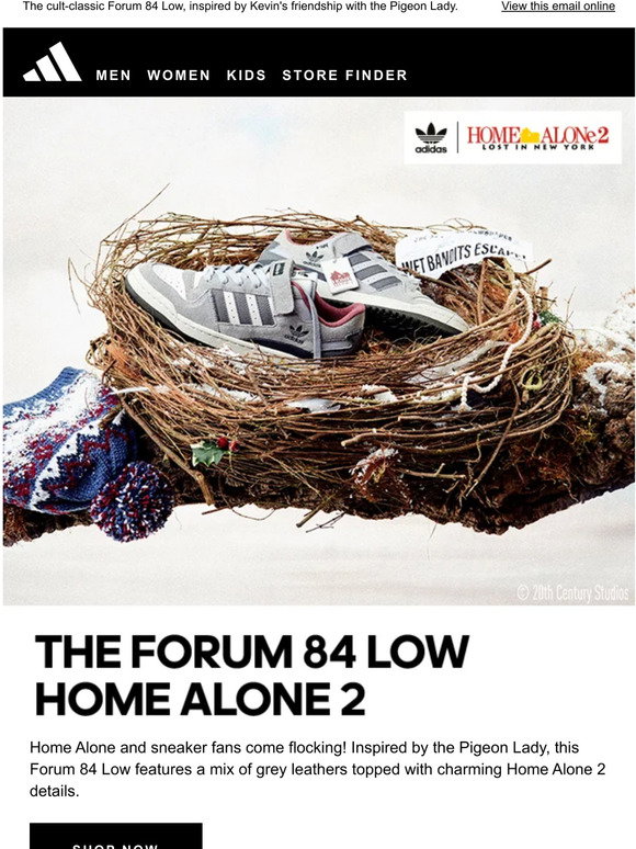 adidas: The Forum 84 Low Home Alone 2 | Milled