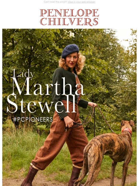 Penelope Chilvers: Meet our PCPIONEER - Lady Martha Sitwell | Milled