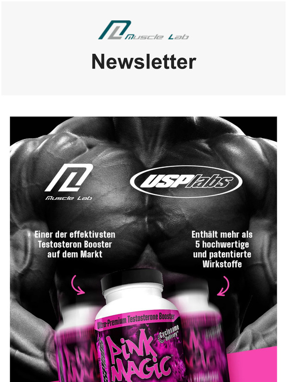 Muscle Lab: Neue Produkte + neue Aktion | Milled