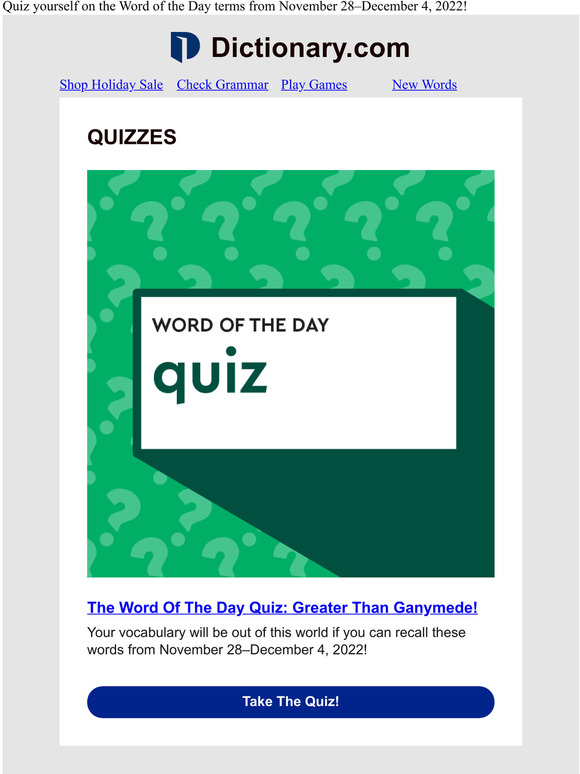 Dictionary.com: QUIZ: What Is "Mansuetude"? | Milled