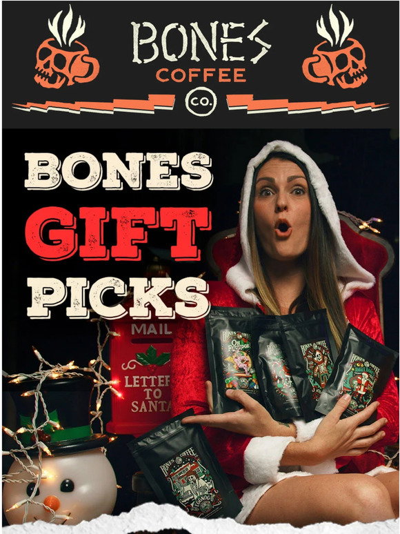 Bones Coffee Company: The Bones Gift Picks Are Here! 🎁 | Milled