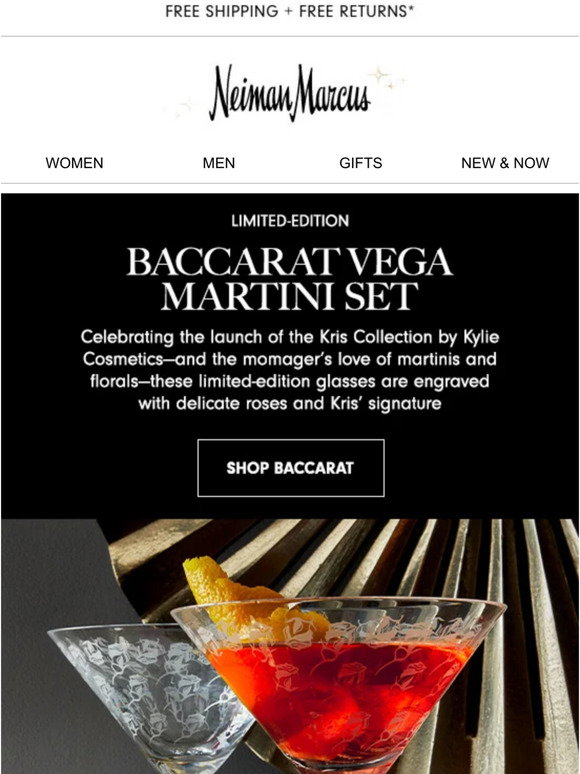 Neiman Marcus: Kris Jenner x Baccarat limited-edition collab | Milled