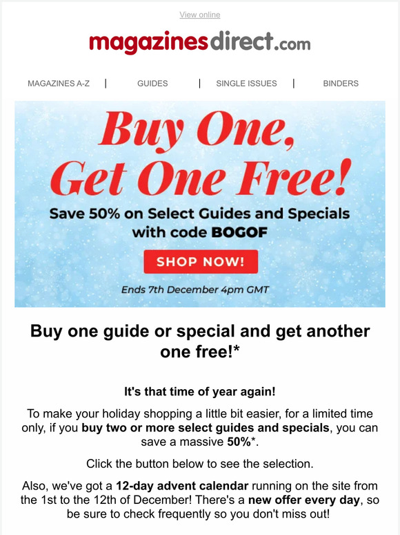 Magazines Direct: Save on Guides and Specials! | Milled